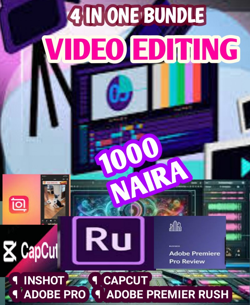 Buy VIDEO EDITING MADE EASY by Dotman on Selar