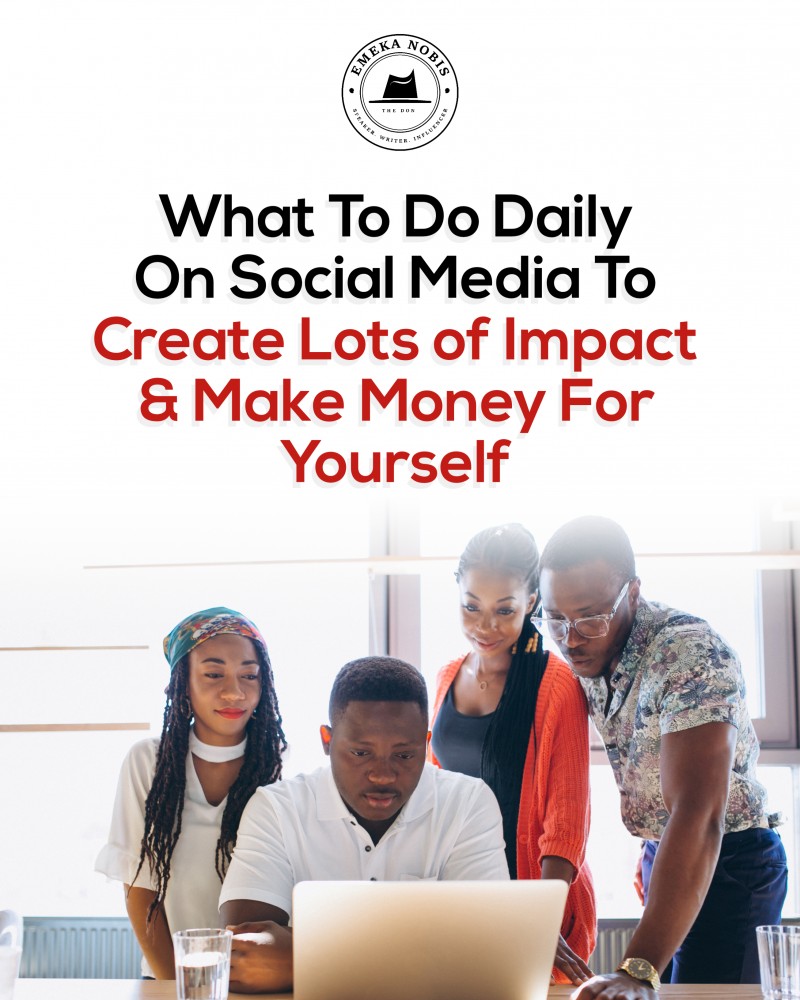 Buy What To Do Daily On Social Media To Create Lots of Impact & Make ...