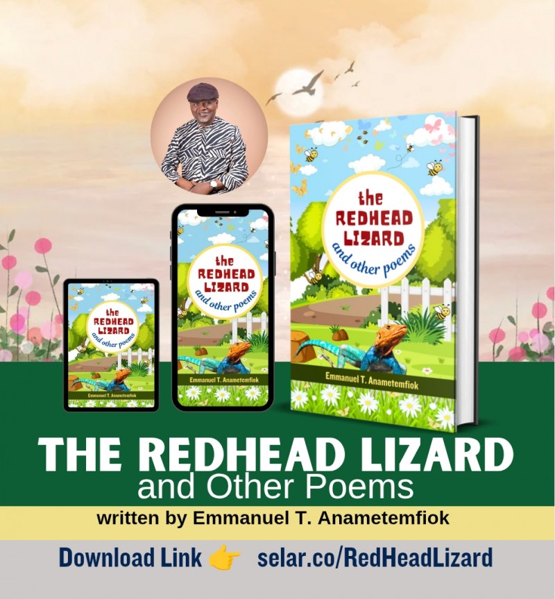 Buy The RedHead Lizard And Other Poems by Emmanuel Anametemfiok on Selar