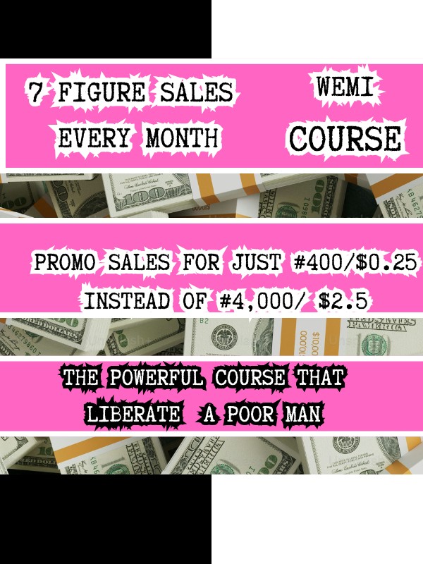 Buy WEMI Course by Emmanuel Fadahunsi on Selar