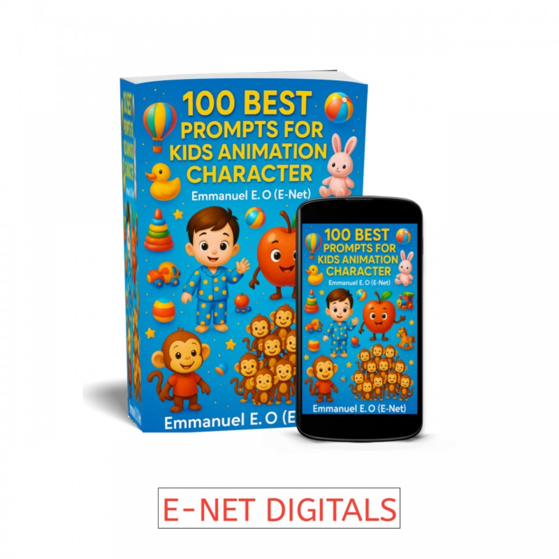 Buy 100 Best Prompts for Kids Animation Characters" E-Book! (Perfect ...