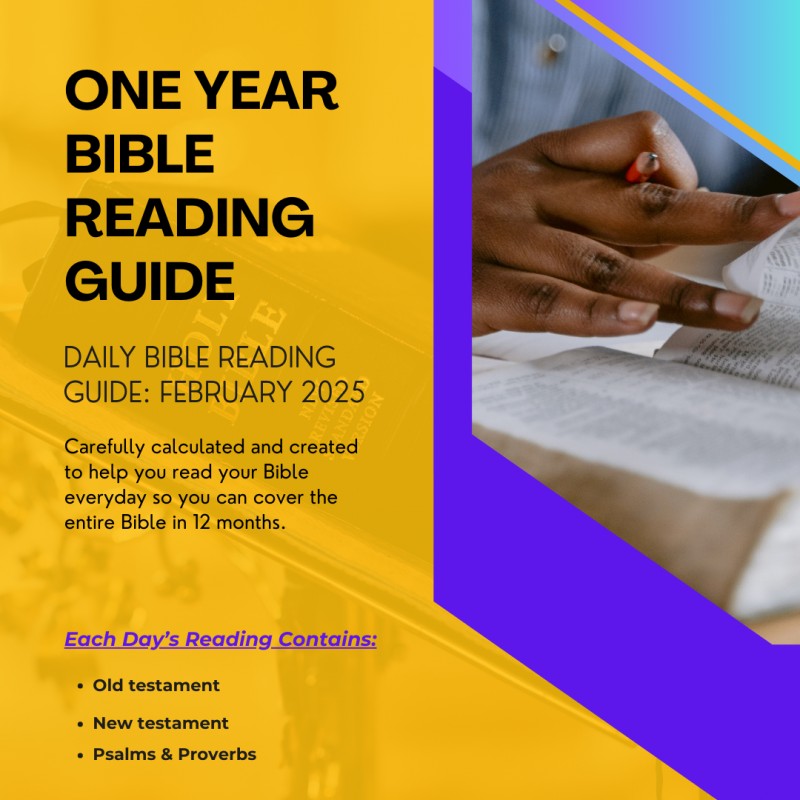 Get One Year Bible Study Guide - February 2025 Edition by Epic ...