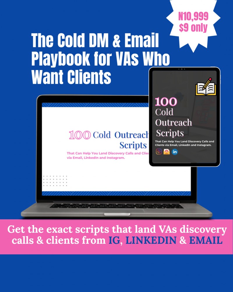 Buy 100 Cold Outreach Scripts for VAs/digital service providers Who ...