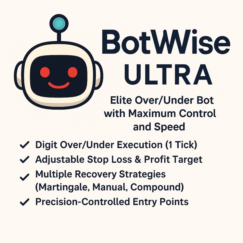 Buy BotWise ULTRA – Elite Over/Under Bot with Maximum Control and Speed ...