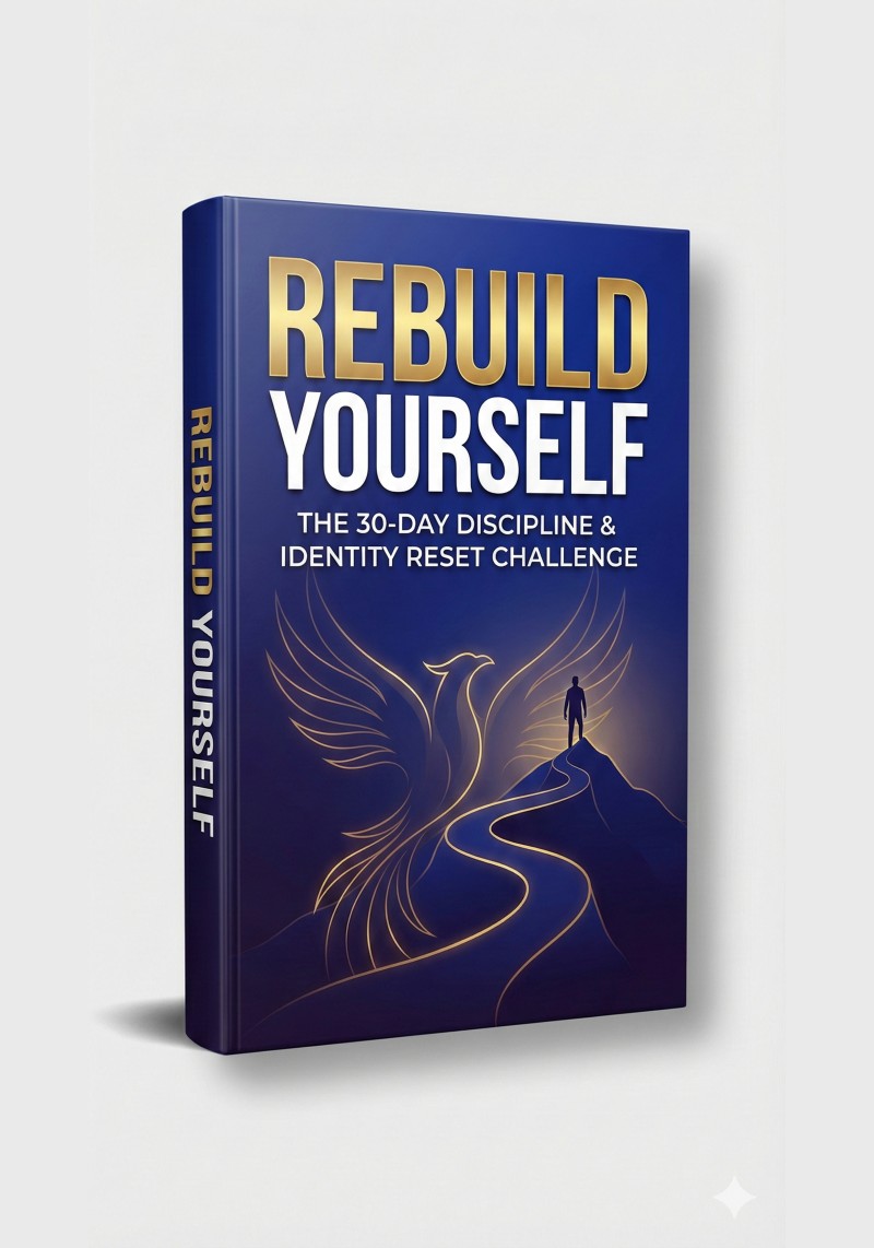 Buy Rebuild Yourself: The 30-Day Discipline & Identity Reset Challenge ...
