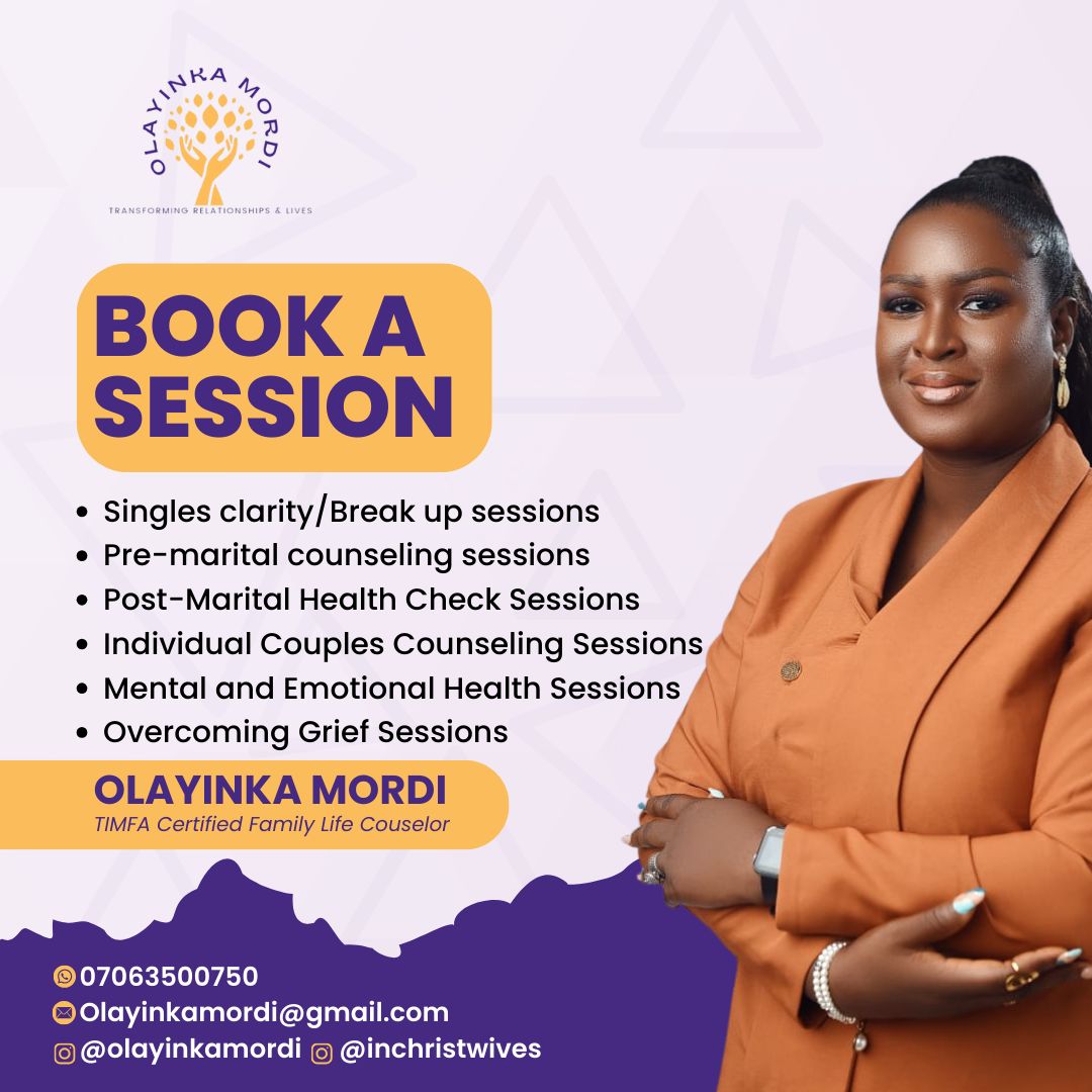 Buy 1-HOUR COUPLES MARRIAGE COUNSELING by Olayinka Mordi on Selar