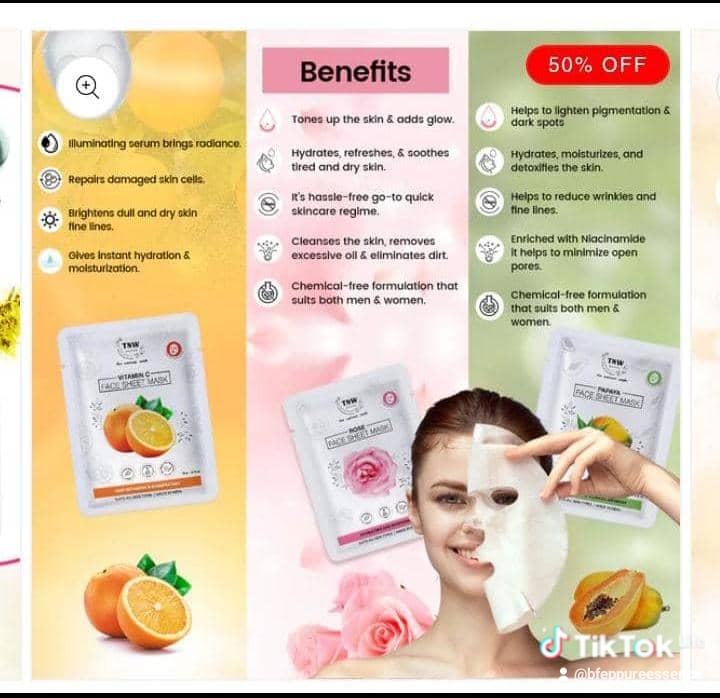 Buy Sheet mask by Favour Balogun on Selar