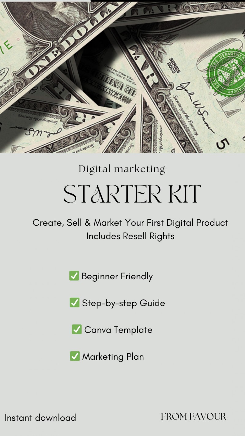 Buy Digital marketing starter kit by Favour Digital on Selar
