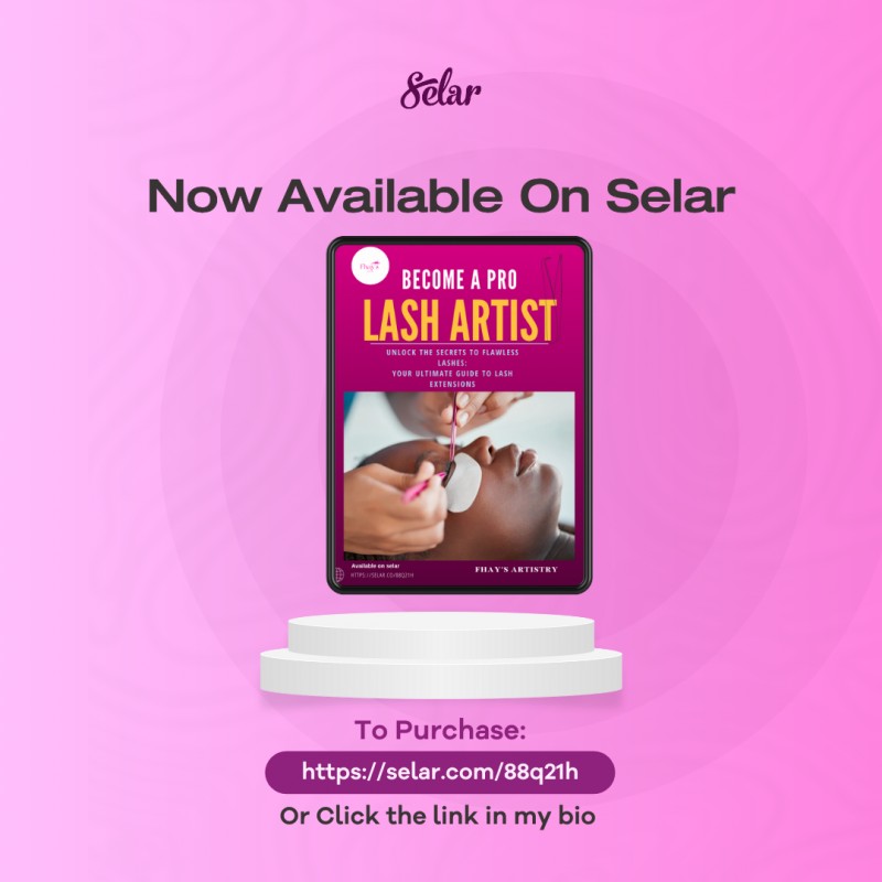Buy Beginner to Pro: Lash Artistry Training eBook by FHAY’S ARTISTRY on Selar