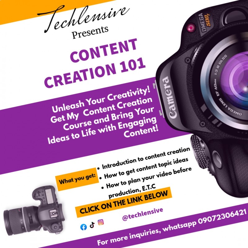 Buy CONTENT CREATION 101 by FAVOUR SAMUEL on Selar