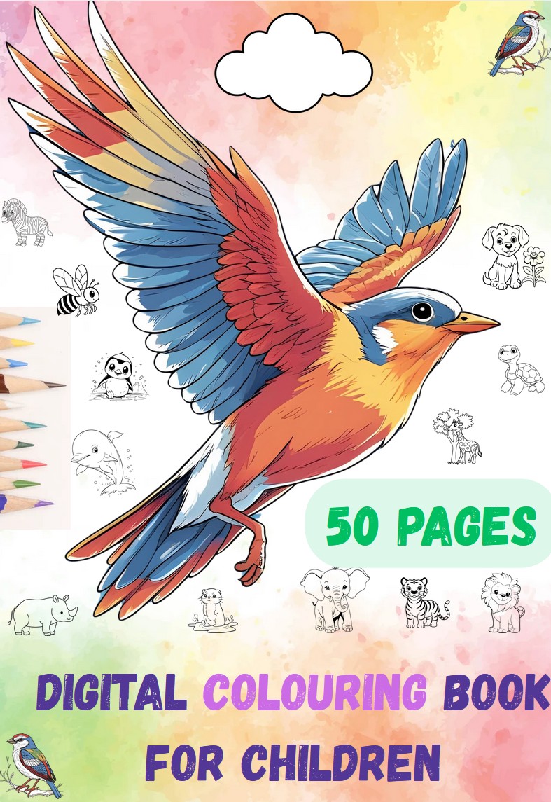 Buy Digital Colouring Book for children by Frances Ezeokeke on Selar