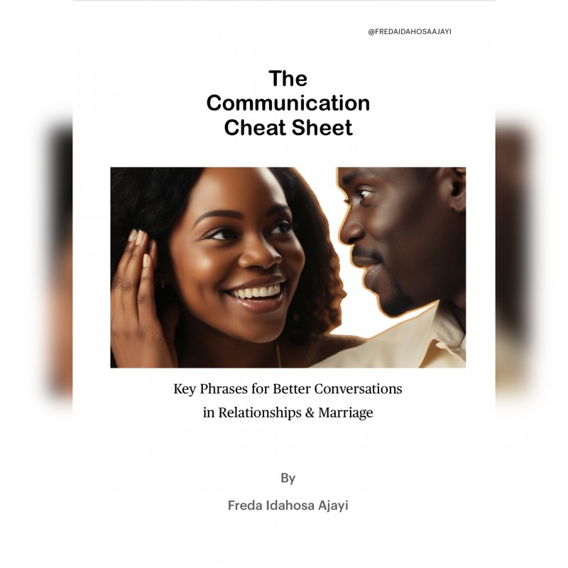 Buy The Communication Cheat Sheet by Freda Idahosa Ajayi on Selar
