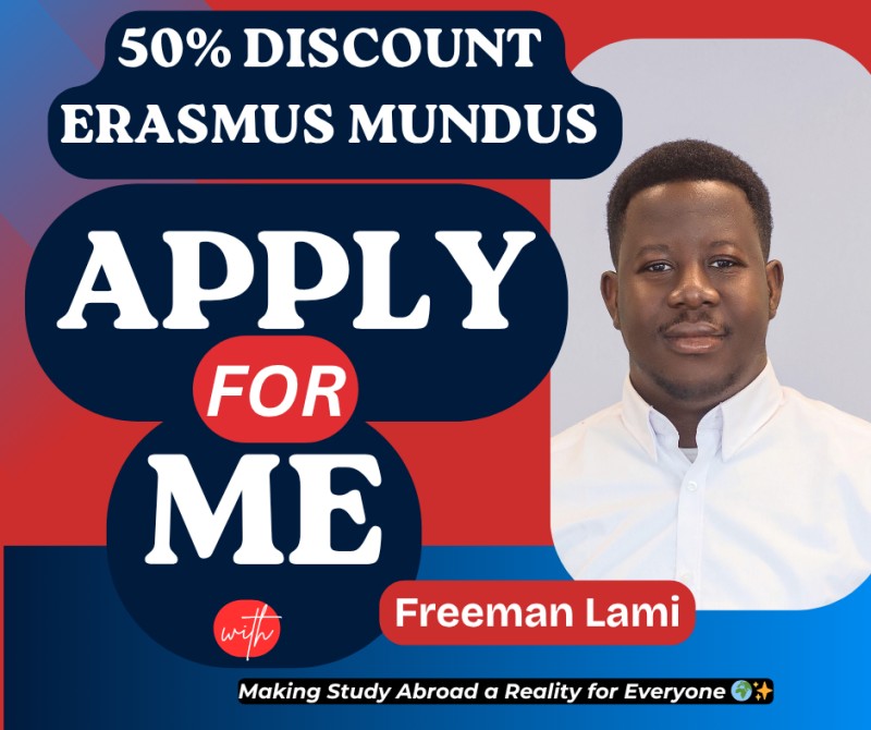 Buy Erasmus Mundus - Apply for me by Freeman Lami on Selar
