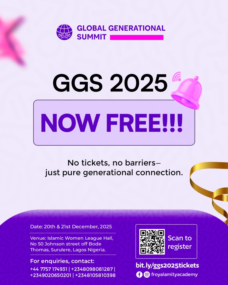 Buy Global Generational Summit (GGS) 2025 by Froyal Amity on Selar