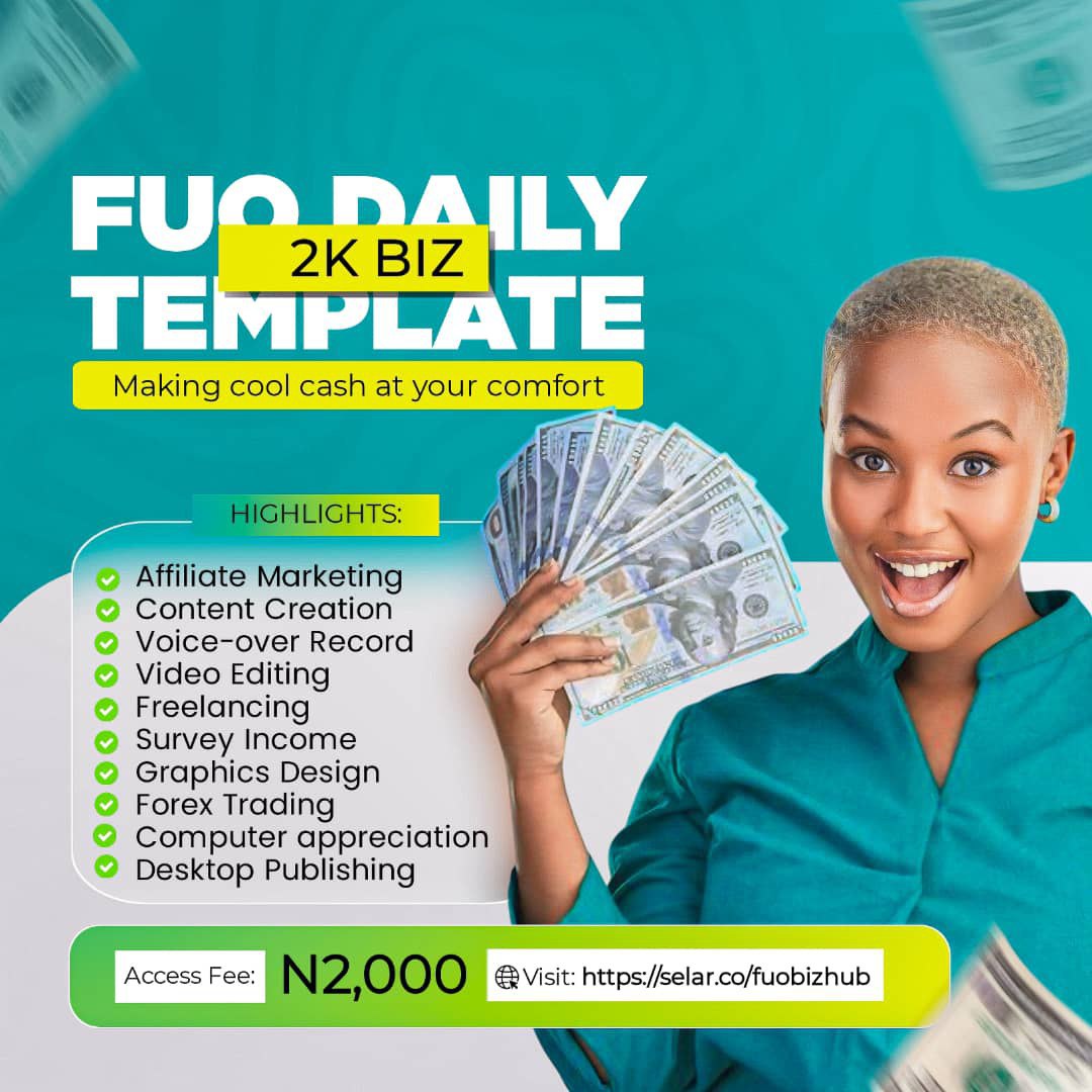 Buy FUO Daily N2k Biz Template by FUO Biz Hub on Selar