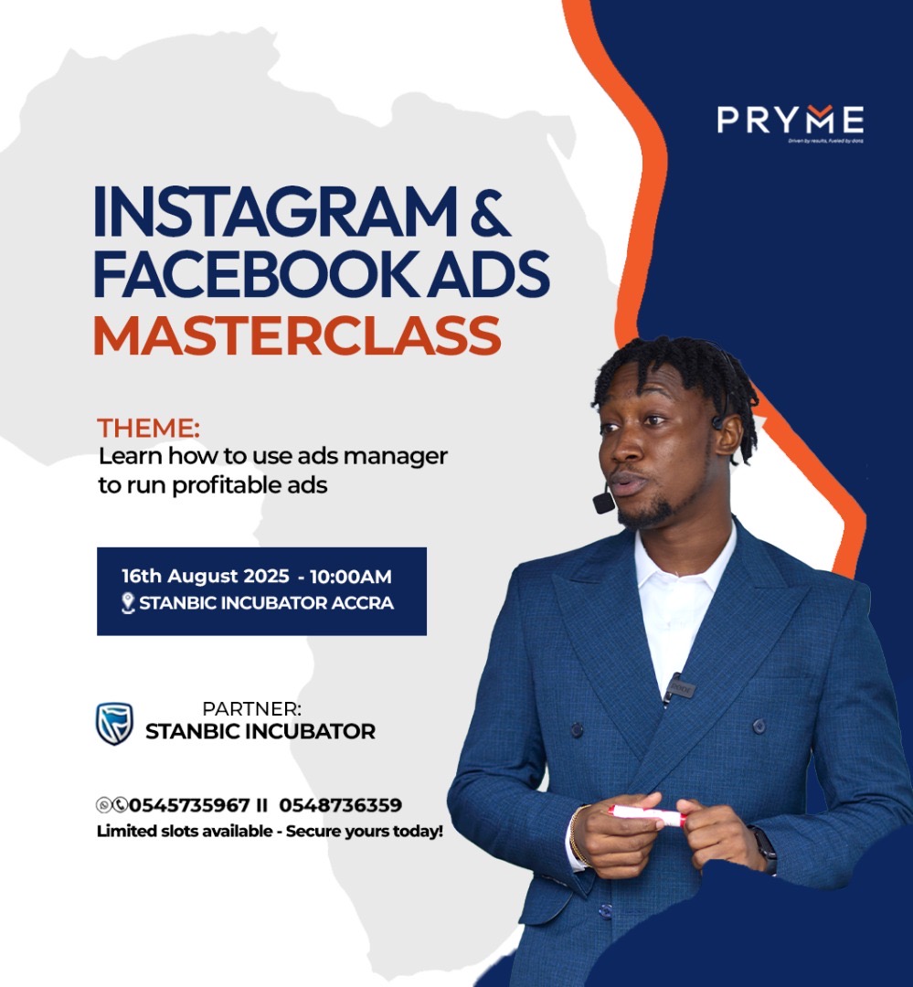 Get INSTAGRAM & FACEBOOK ADS MASTERCLASS by Gabriel Osei-Poku on Selar
