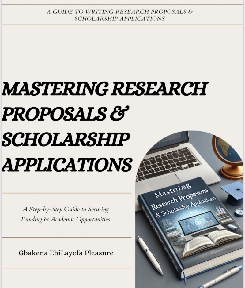 Buy How to write your Research proposal by Gbakena Ebilayefa Pleasure on Selar