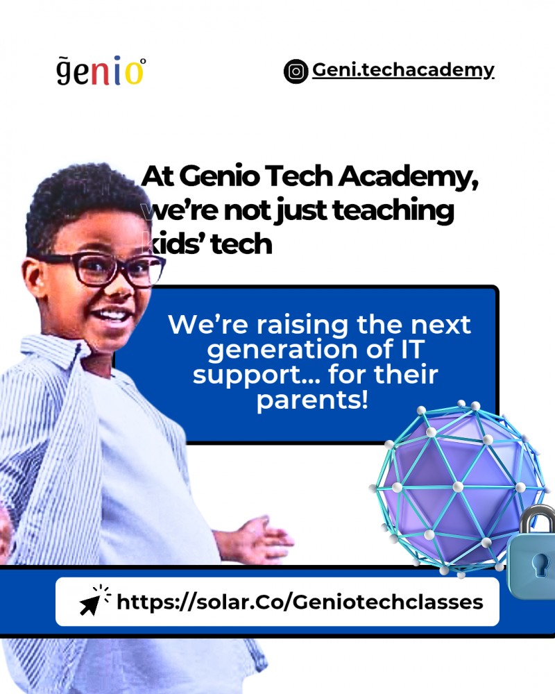Buy GENIO TECH ACADEMY - VIP KIDS PROGRAM by Genio Academy on Selar