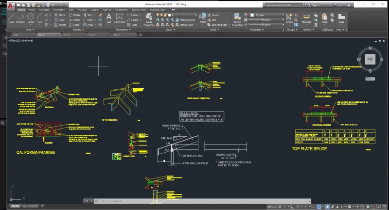 Buy Structural Hip Roof Design Details in AutoCAD by Geoffrey Kima210 ...
