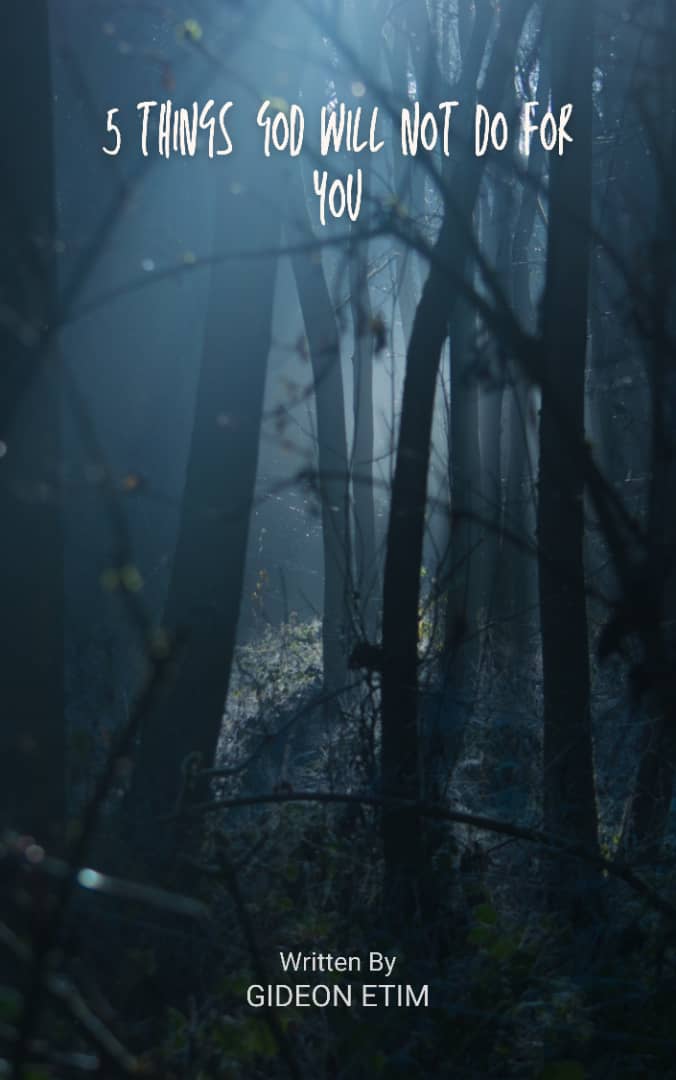 Buy 5 THINGS GOD WILL NOT DO FOR YOU by GIDEON ETIM on Selar