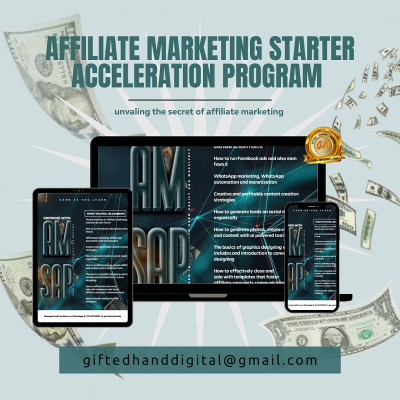 Buy AMSAP ( AFFILIATE MARKETING STARTER ACCELERATION PROGRAM) by ...