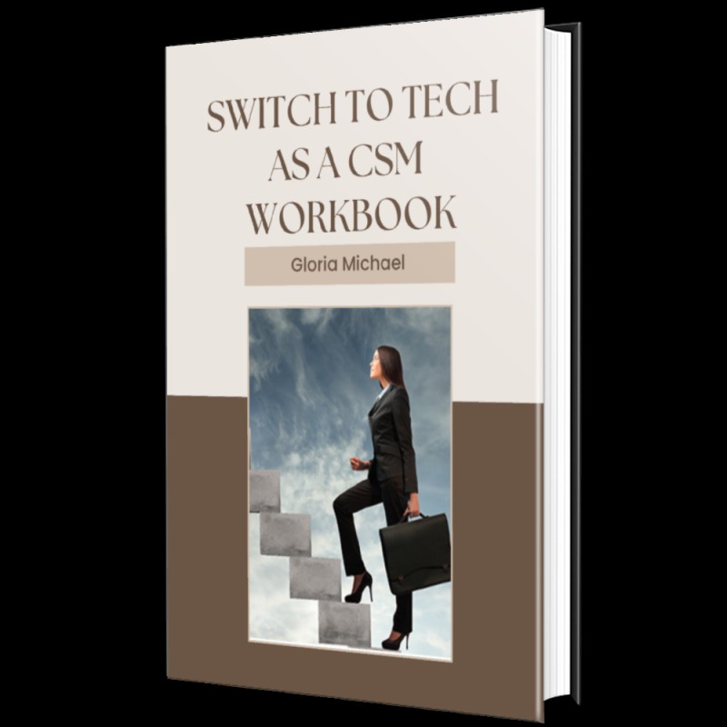 Get WorkBook- Switch To Tech as a Customer Success Manager by Gloria Michael on Selar