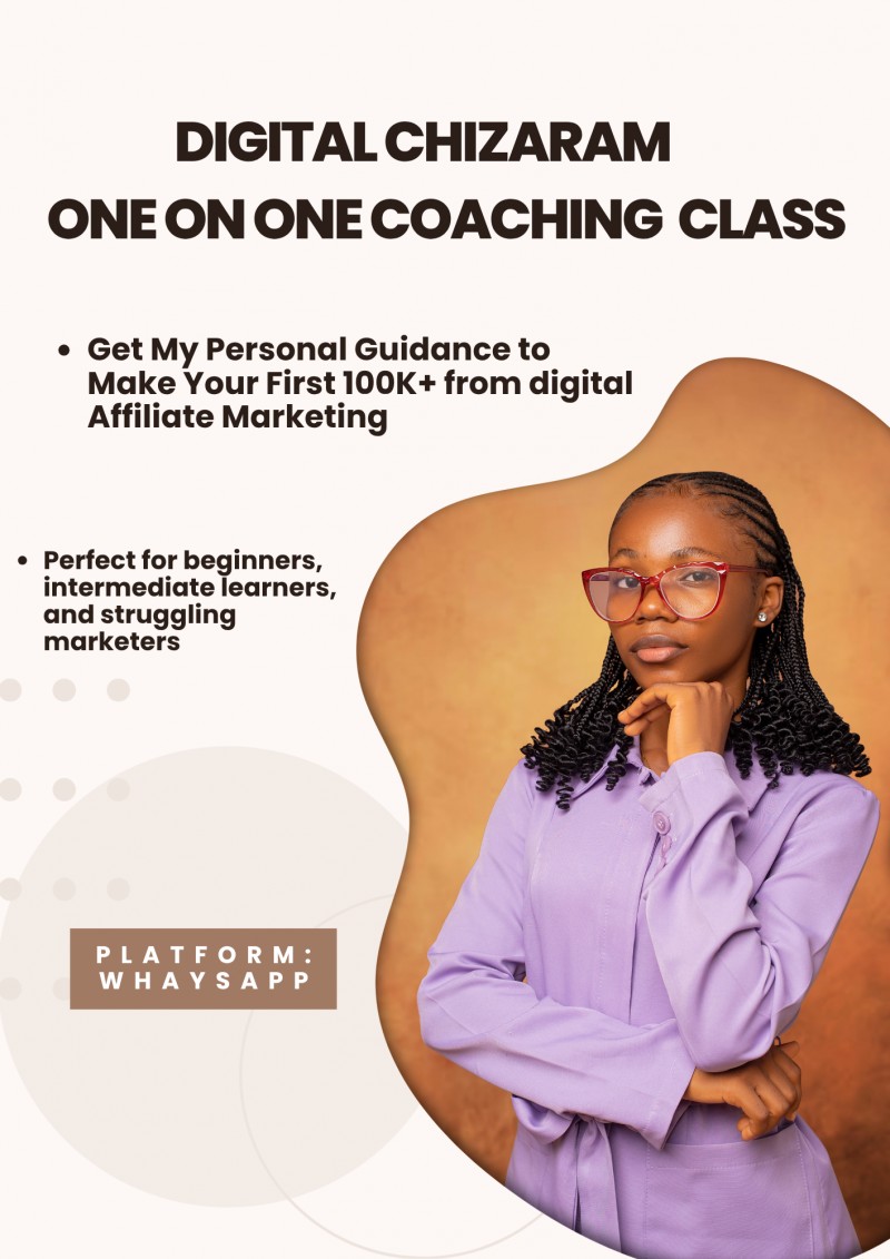 Buy Affiliate Coaching & Mentorship Guide by Chizi Michael on Selar