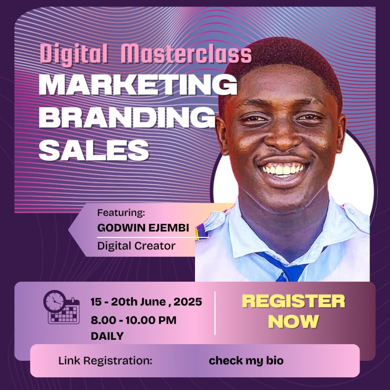 Buy Digital Masterclass by Godwin Ejembi on Selar