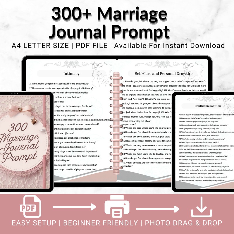 Buy 300+ Women's Journal Prompts for Self-Love, Reflection ...