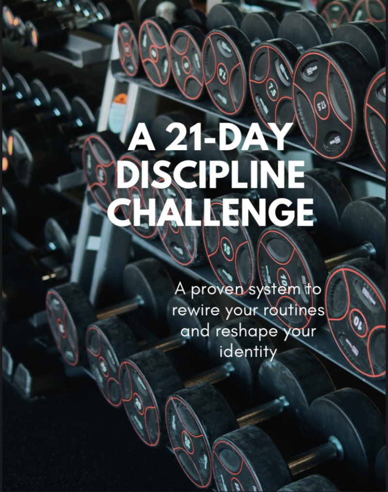 Buy A 21-Day Discipline Challenge by Gozie Simeon on Selar