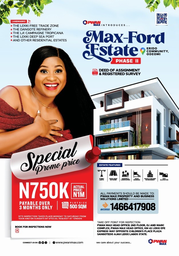 Get Maxdford Estate Phase 2 by Harris Onyeka on Selar