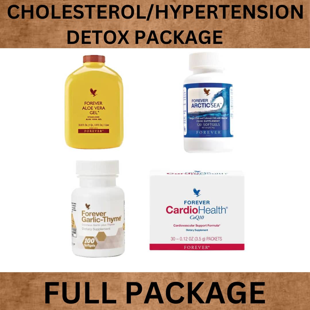 Buy Cholesterol/Hypertension Detox Package by Health and Wellness119 GH ...