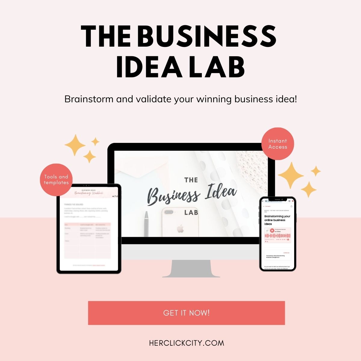 Buy The Business Idea Lab by Her Click City on Selar