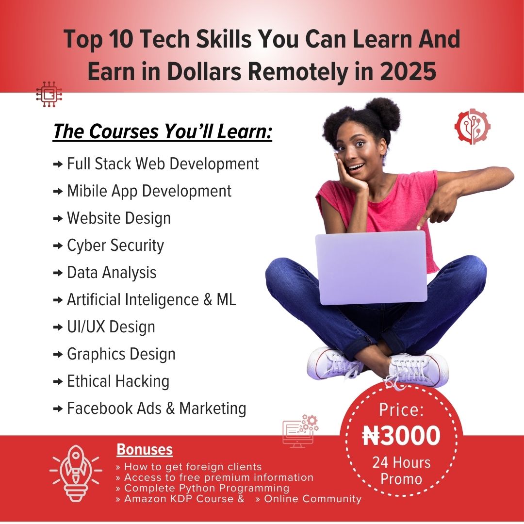 Buy Top 10 Tech Skills You Can Learn And Earn in Dollars Remotely in ...