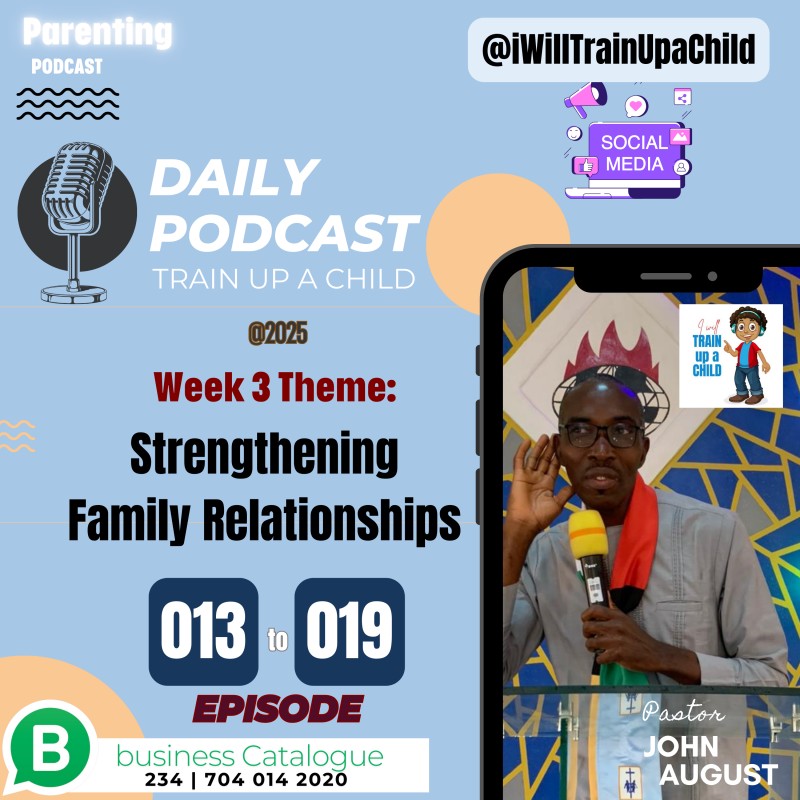 Get 🎙️ Week 03 (Episodes 013–019) | MP4 Bundle | Strengthening Family Relationships | Train up a ...