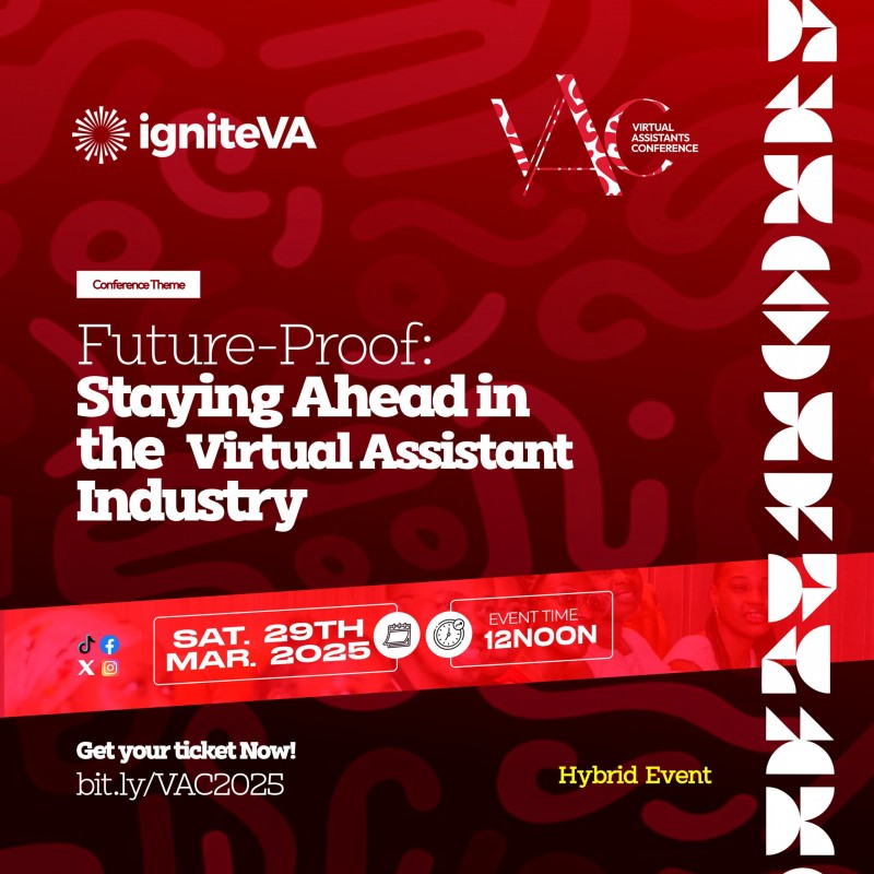 Buy Virtual Assistant Conference - VAC by IGNITE VA on Selar