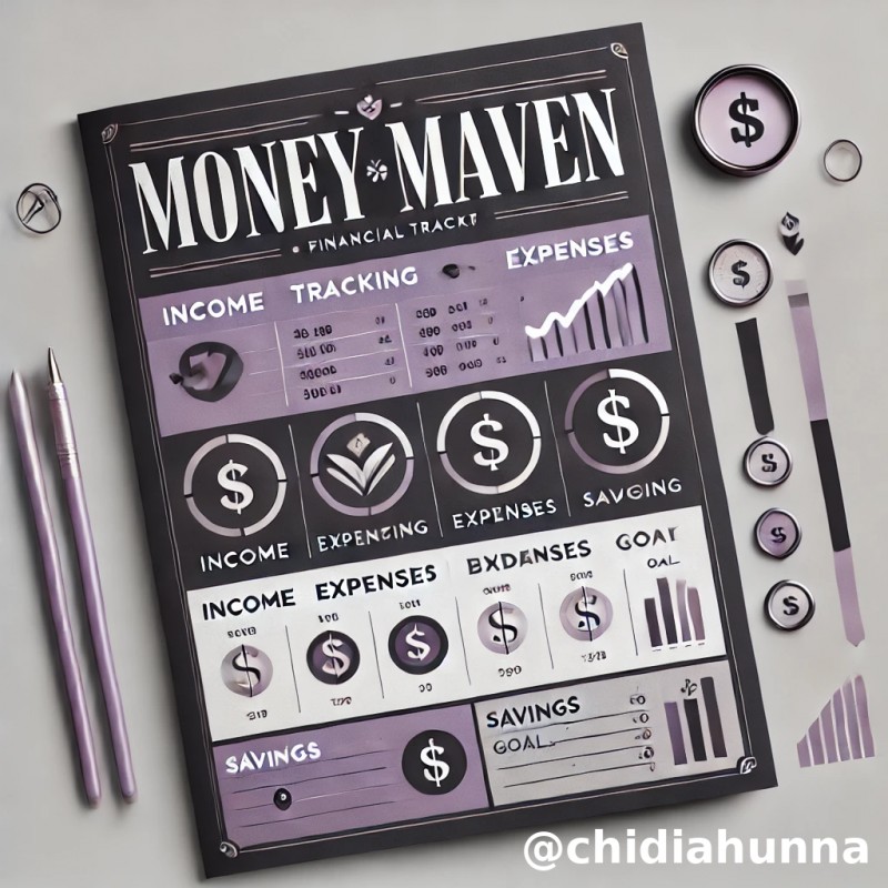 Buy Money Maven Personal Financial Tracker by Immanuellasheryl Chidi ...