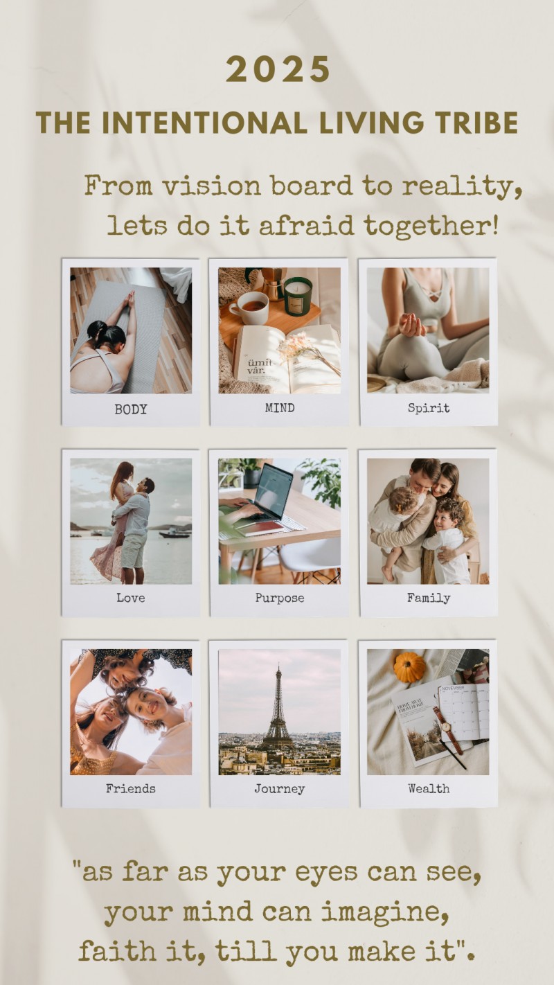 Get Vision Board Manifesting 2025 by Intentional Living on Selar
