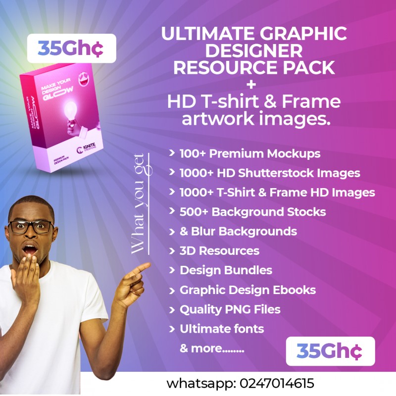 Buy Graphic Design Resource Pack + Tshirt or Frame HD Artworks by Isaac ...