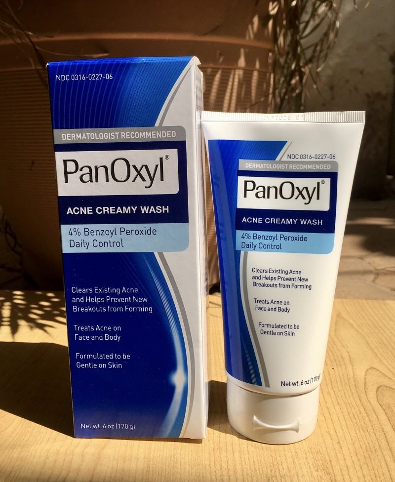 Buy PAN OXYL 4% BENZOYL PEROXIDE ACNE CREAMY WASH by PEACHOUSE SKINCARE ...