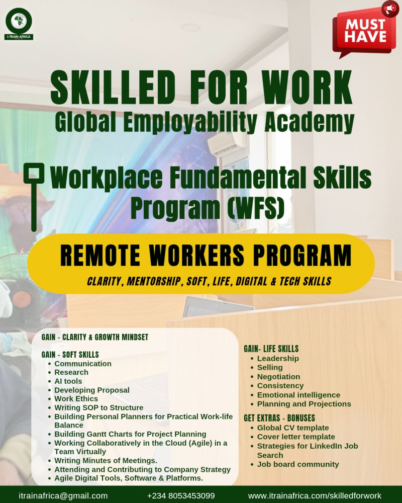 Buy Workplace Fundamental Skills Program by Aderinsola Adio-Adepoju on ...