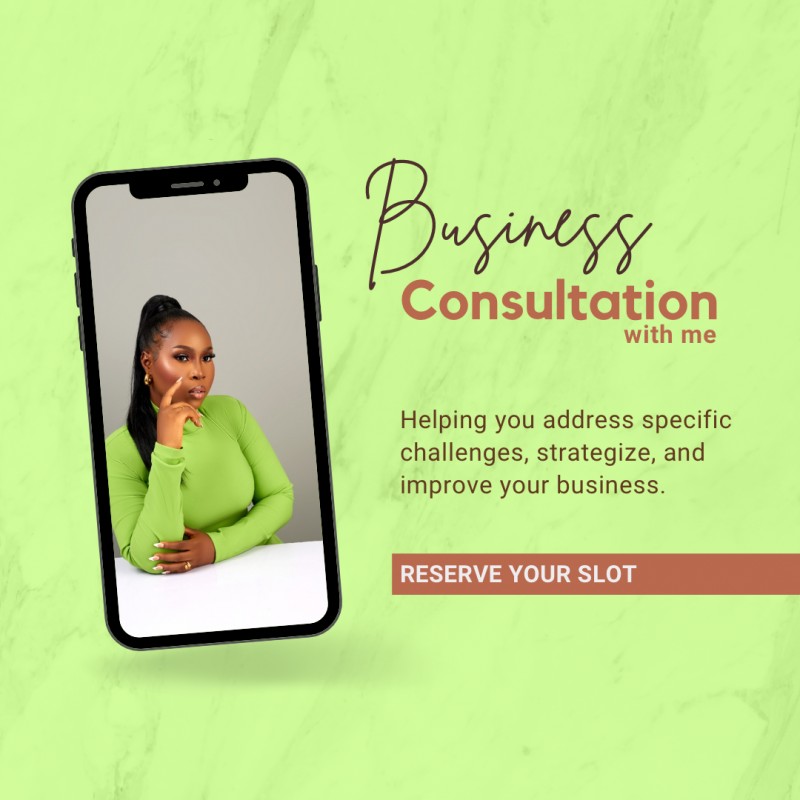 Buy One-on-one consultation (Starter Package) by Itunuoluwa Yeyewande ...