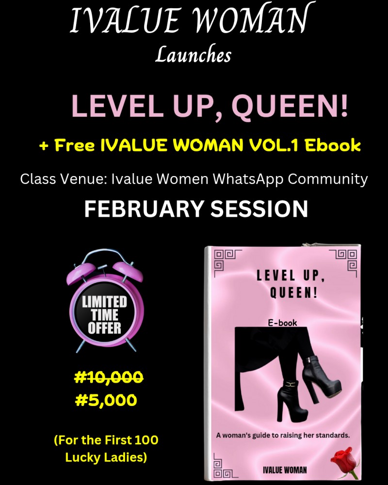 Buy LEVEL UP, QUEEN! (Ebook) by IVALUE WOMAN on Selar