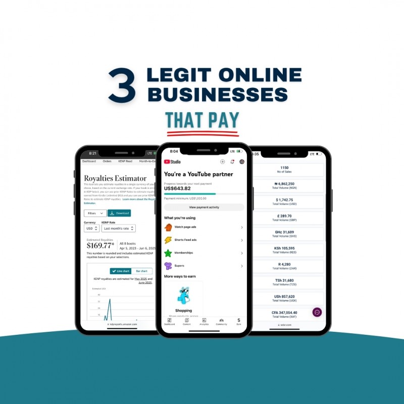 Buy 𝗢𝗻𝗹𝗶𝗻𝗲 𝗕𝘂𝘀𝗶𝗻𝗲𝘀𝘀𝗲𝘀 𝗧𝗵𝗮𝘁 𝗣𝗮𝘆 by JAYBE FX on Selar