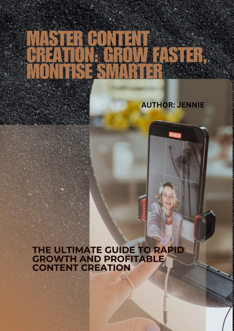 Buy Master content creation: Grow fast Monitise smarter by Jennifer Jennie on Selar