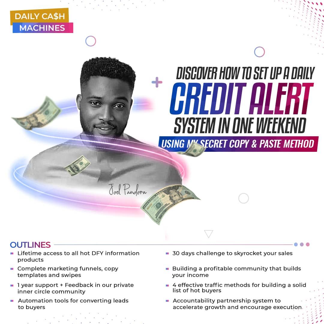 Buy Daily Cash Machines by Joel Pandora on Selar