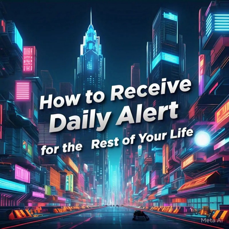 Buy How To Receive Daily Alert For The Rest Of Your Life by Veronica ...