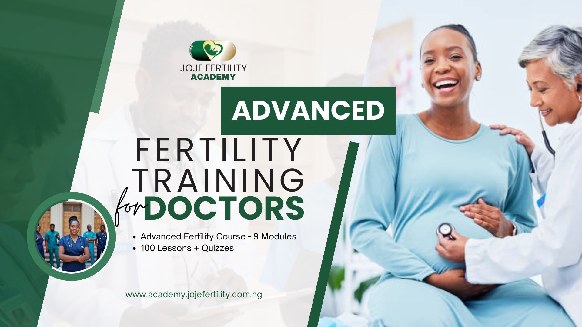 Buy ADVANCED FERTILITY TRAINING COURSE FOR DOCTORS (2-4 WEEKS) by JOJE ...