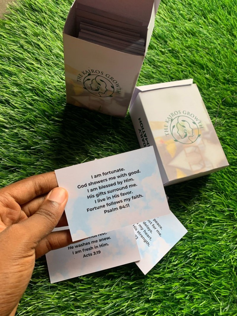 Buy 365 Days Affirmation Cards by Joseph Okunmuyide on Selar