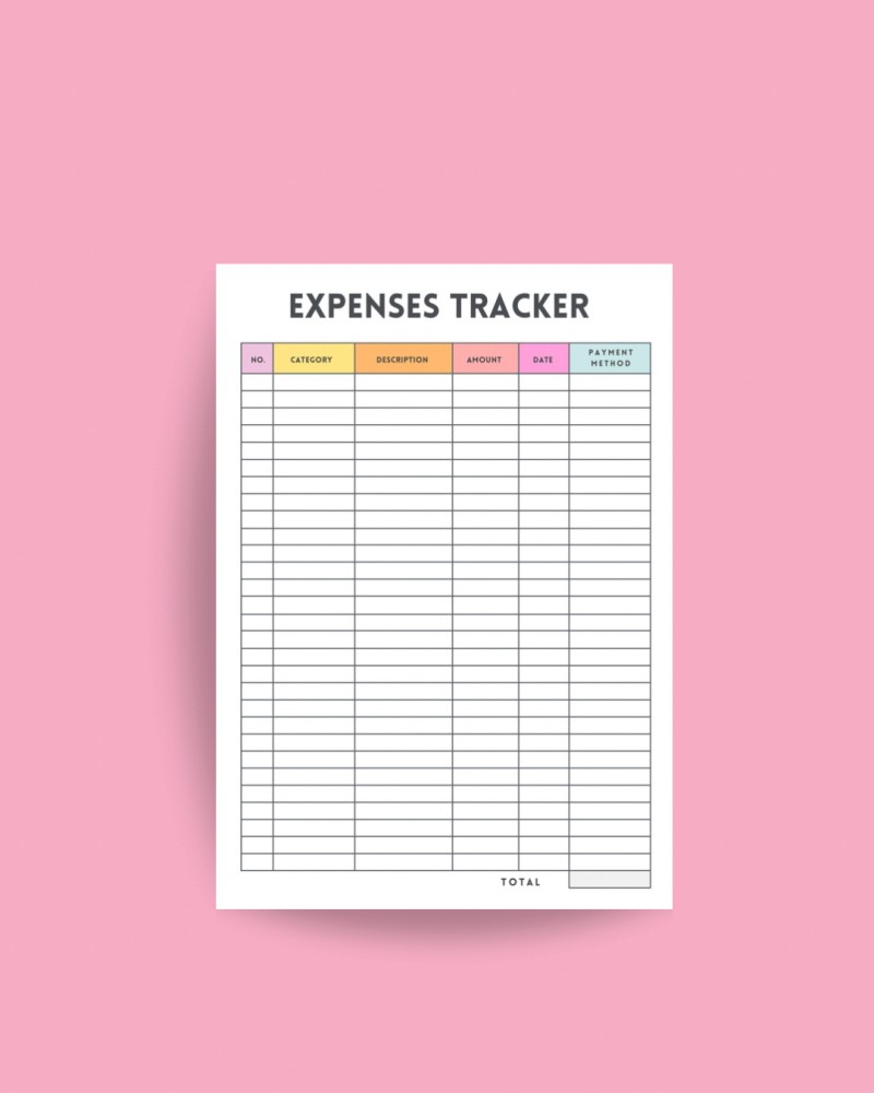 Buy Daily Expenses Tracker Template by Kal Finance on Selar